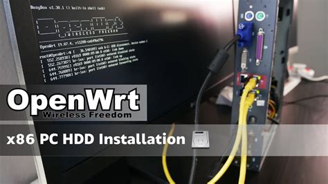 OpenWRT X PC Install To Hard Drive YouTube
