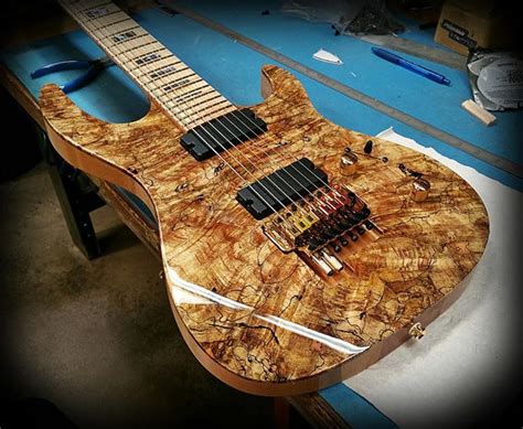 Kiesel Guitars Carvin Guitars Dc7x Spalted Maple Top With Customers