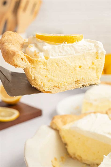 Lemon Chiffon Pie Recipe Shugary Sweets