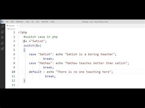 Introduction To PHP Session Demo Using Visual Studio Code YouTube