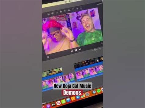 Doja Cat Demons Reaction Behind The Scene Dojacat Youtube