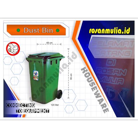 Jual Dusbin Wheel 120 Liter Shopee Indonesia
