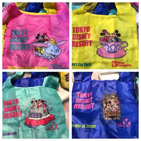 東京ディズニーランド 限定 全4種コンプリートセット カプセルトイ レトロ アトラクション エコバッグ Tdr Tdlその他｜売買された