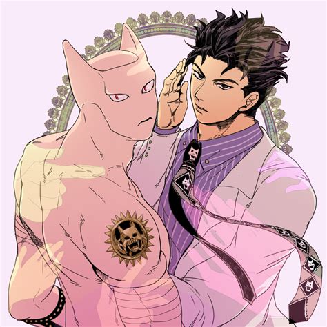 Ororooops Kawajiri Kosaku Killer Queen Kira Yoshikage Stand Jojo