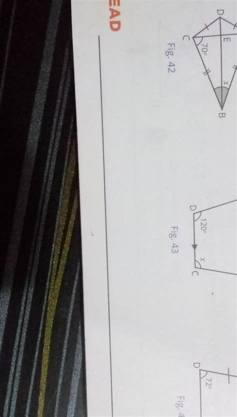 Using The Properties Of Quadrilateralsb Find The Unknown Angle X In The