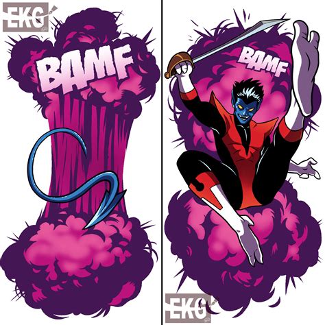 Nightcrawler Marvel Bamf