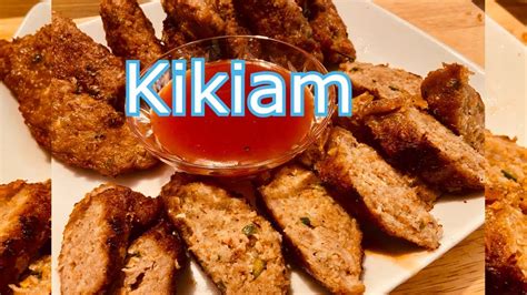 How To Make Chinese Kikiam Pang Negosyo Recipe Kikiam Youtube
