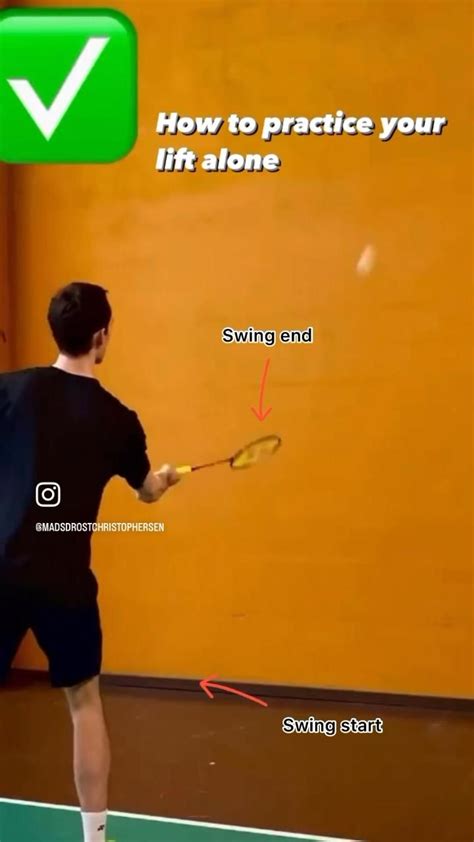 Badminton Practice Alone Video Badminton Tips Badminton Badminton Drills