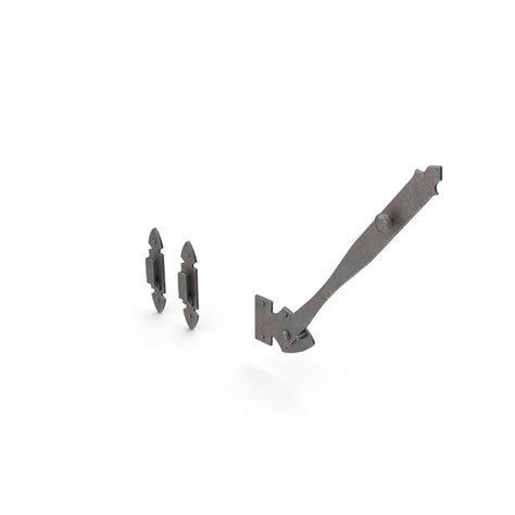 Door Latch Open 3d Object 2343049551 Shutterstock