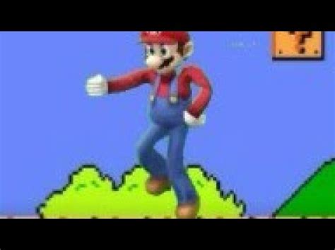 Mario Does The Fortnite Default Dance Youtube