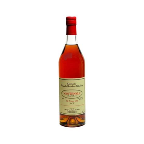 Old Rip Van Winkle Van Winkle Special Reserve Lot B 12 Year Old Kent