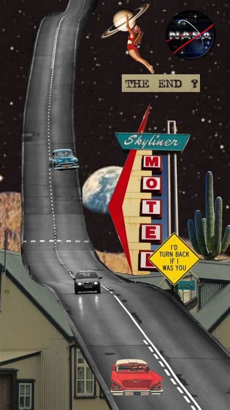 Space Vintage Retrofuturism Futuristicretro Collagerandom Earth Stars Retro Futurism