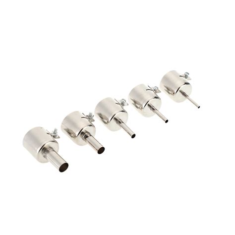 5pcs Air Gun Circular Nozzles General Type Round Nozzle Bga Nozzle For