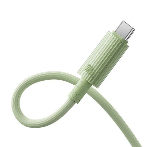 Baseus Habitat Series Gyorstöltő Kábel Usb C Usb C 100w 2 M Zöld