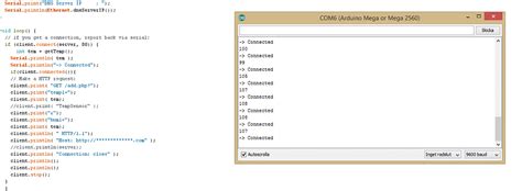 Updating Database From Web Server With Arduino Networking Protocols