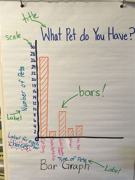 Co Created Bar Graph Anchor Chart Grade Graphs Third Grade Third Grade Anchor Charts