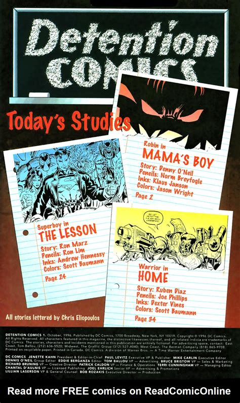 Detention Comics Read Detention Comics Comic Online In High Quality