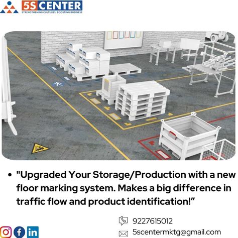 How Floor Marking Improves Storageproduction 5s Center Posted On The