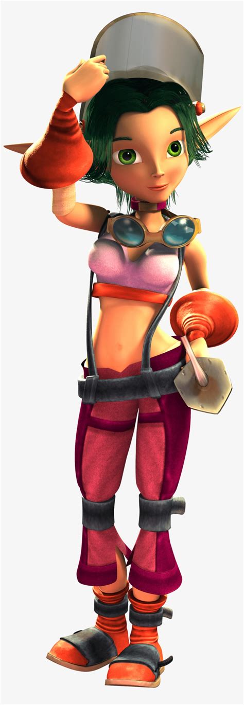 Keira Jak And Daxter The Lost Frontier Jak X Keira 1462x3000 Png