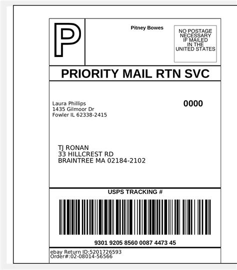 Diy Priority Mail Label