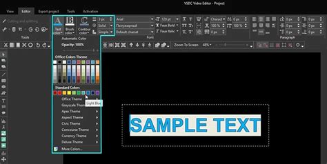 How To Add Text On Vsdc Video Editor Manual Geserlin