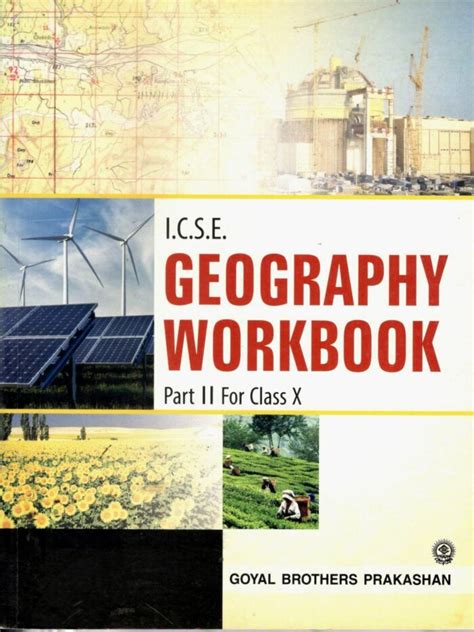 Raajkart Com Goyal Brothers ICSE Geography Workbook Part For Class Buy Books