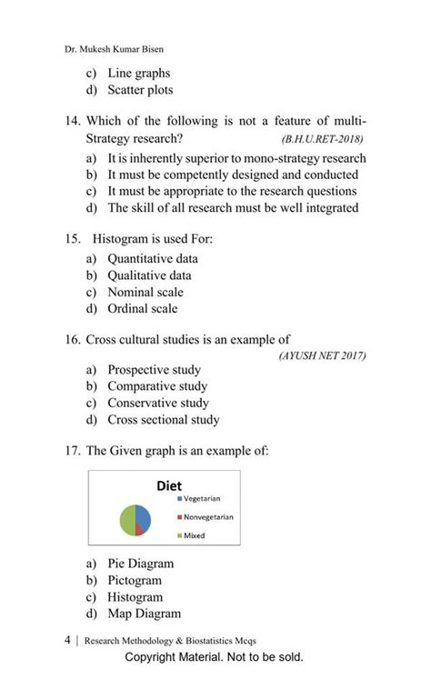 Hand Book Of Research Methodology Biostatistics Mcqs Wissen Bookstore