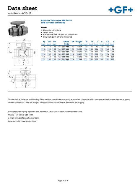 Data Sheet Valid From 63021 Pdf
