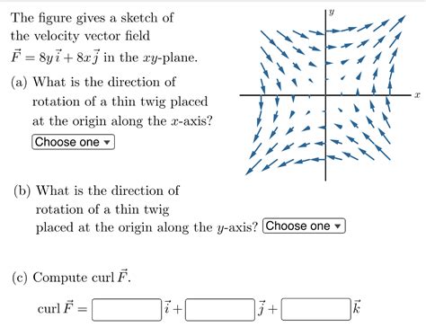 Solved 77 Compute The Curl Of The Vector Field F 7