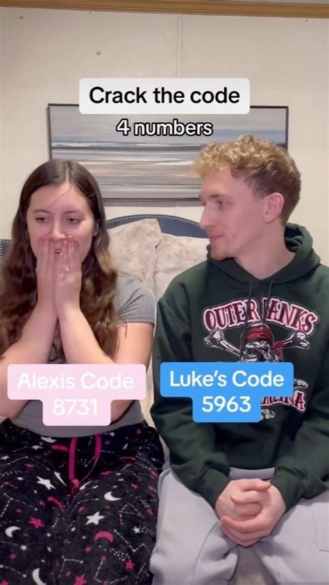 Luke And Alexis First Person To Crack The Code Wins 😅 • • •
