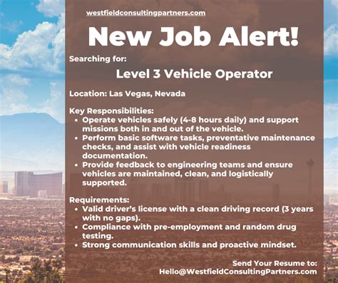 Job Opportunities — Westfield Consulting Partners