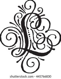 Letter L Monogram Stock Vector Royalty Free 445766830 Shutterstock