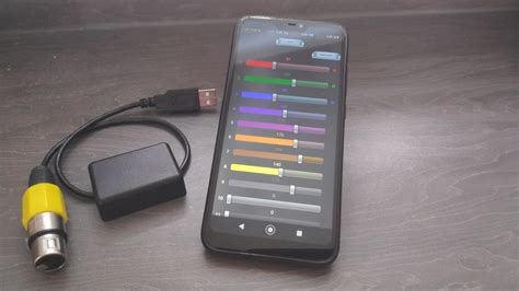 Wireless DMX Stage Lighting Controller Control DMX Stage Lighting From Your Android Phone Or