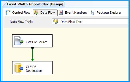 How To Import A Fixed Width Flat File Into Database Using SSIS Stack Overflow