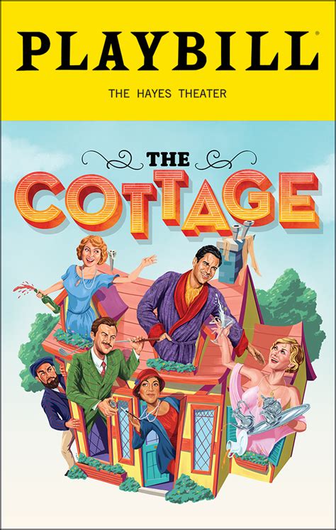 The Cottage Broadway Helen Hayes Theatre 2023 Playbill