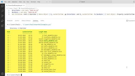 How To Sort Files By Date In Powershell