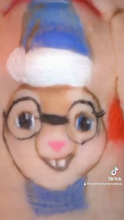 Alvin And The Chipmunks” Holiday Version Makeup Look Youtube