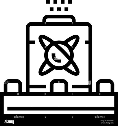 Sensor Quantum Technology Line Icon Vector Illustration Stock Vector Image And Art Alamy