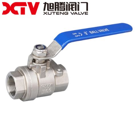 Npt Industrial Threaded Full Bore And Reduce Bore 2pc Ball Valve Threaded Ball Valve And