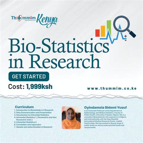 Biostatistics In Research