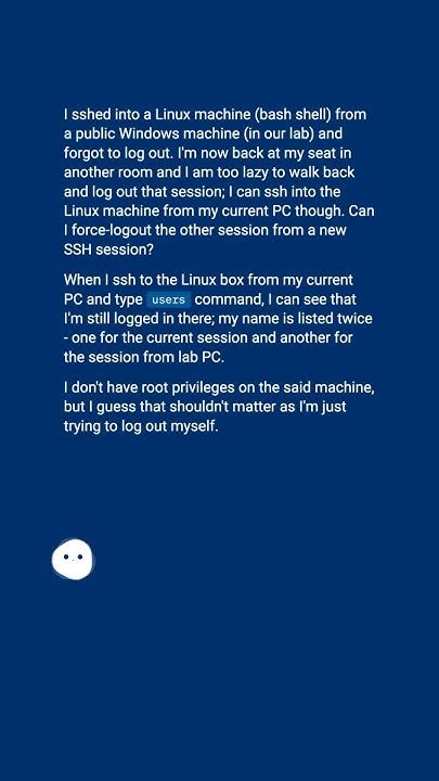 How Can I Logout An Open Remote Ssh Session Shorts Youtube