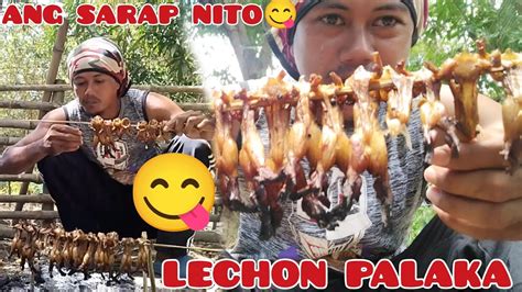 LECHON PALAKA, Ang sarap Pala Ng lechon PALAKA, MUKBANG LECHON PALAKA/COPINO HUNT - YouTube