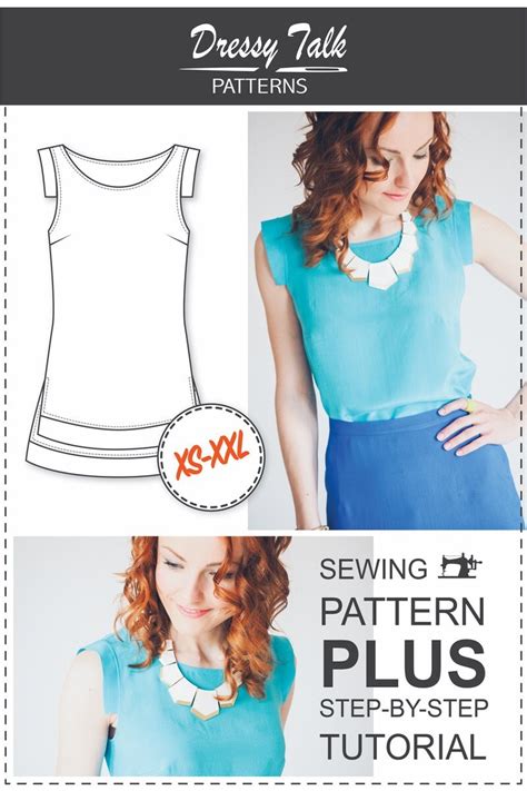 Blouse Patterns Sewing Tutorials Cap Sleeve Pattern Etsy