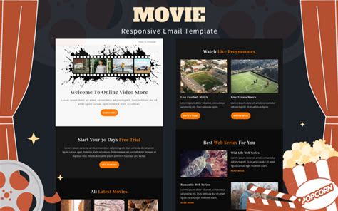 Business And Services Responsive Newsletter Template
