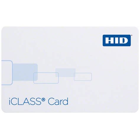 Hid Global® 2000pggmn Iclass Smart Card 2k
