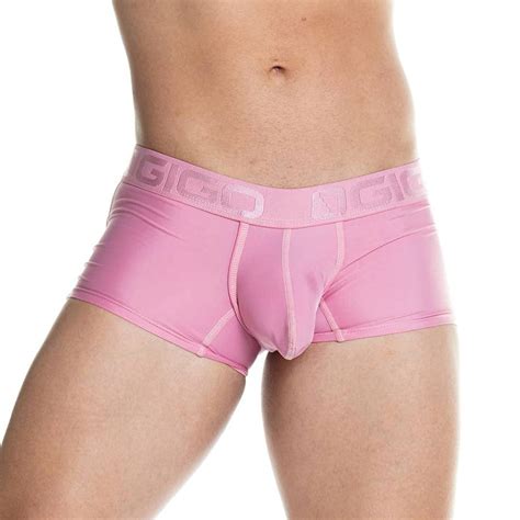 Prudence Nude Trunk Sexy Rosa Boxer For Man With Cup That Allows