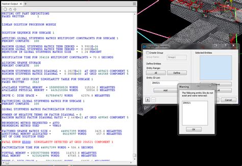solved grid point identified in error not found in model autodesk