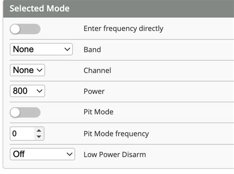 Speedybee Tx800 Modifying Power Level Will Not Take Effect After Restarting · Issue 12003
