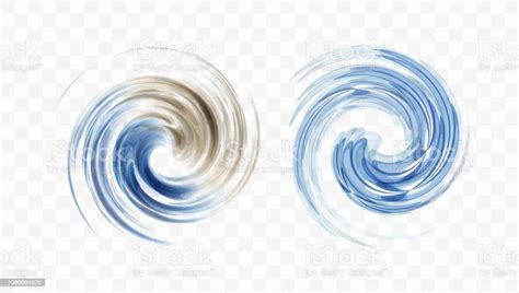 Abstract Swirl Design Element Spiral Rotation And Swirling Movement Vector Illustration With