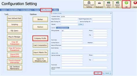 Pos Pos Fnb How To Set Different Company Profile For Frontend Autocount Resource Center